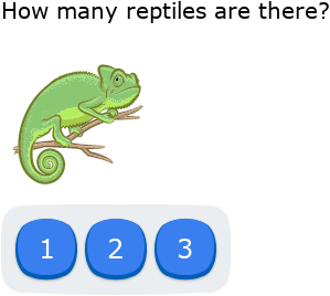 IXL - Count objects - up to 3 (Preschool maths practice)