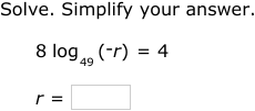 IXL - Solve logarithmic equations with one logarithm (Grade 12 maths ...