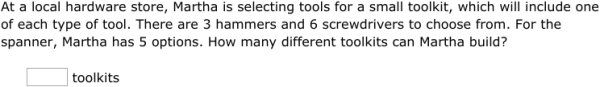 IXL - Counting principle (Grade 7 maths practice)