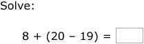 IXL - Understanding parentheses (Grade 3 maths practice)