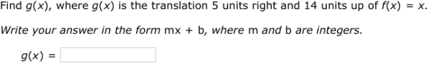 IXL - Translations of functions (Grade 12 maths practice)