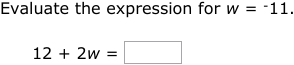 IXL - Evaluate one-variable expressions (Grade 8 maths practice)