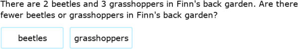 IXL - Comparison word problems (Grade 1 maths practice)
