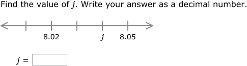 IXL - Decimal number lines (Grade 7 maths practice)
