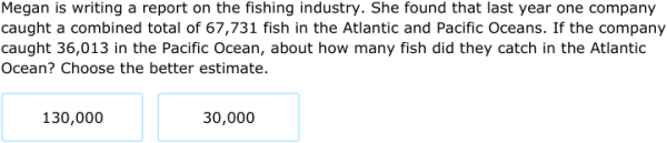 IXL - Estimate to solve word problems (Grade 7 maths practice)