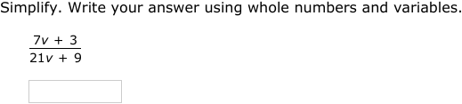 IXL - Simplify rational expressions (Grade 10 maths practice)