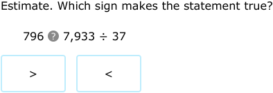 IXL - Estimate quotients (Grade 4 maths practice)