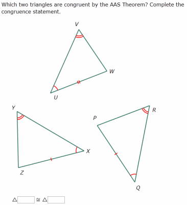 IXL - ASA and AAS Theorems (Grade 10 maths practice)