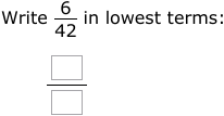 IXL - Write fractions in lowest terms (Grade 8 maths practice)