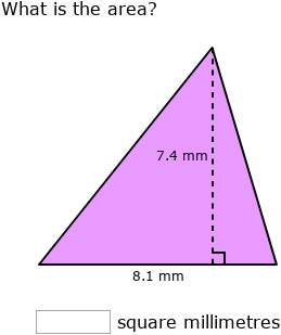 IXL - Area of triangles (Grade 5 maths practice)