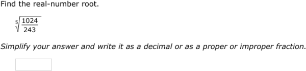 IXL - Roots of rational numbers (Grade 12 maths practice)
