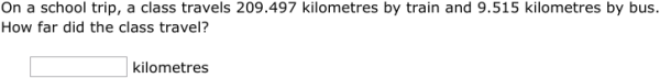 IXL - Add and subtract decimals: word problems (Grade 7 maths practice)
