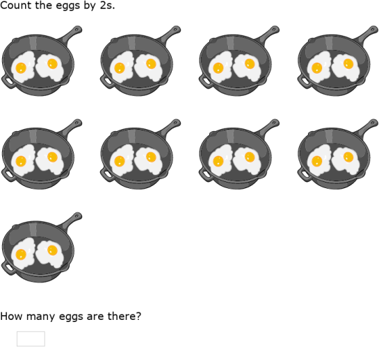 IXL - Skip-count by twos (Kindergarten maths practice)