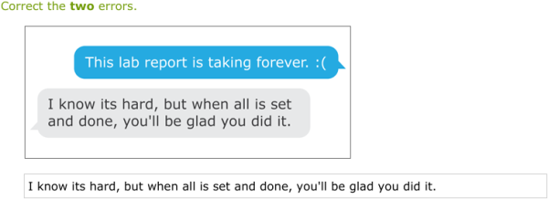 IXL - Correct errors in everyday use (Grade 11 English practice)