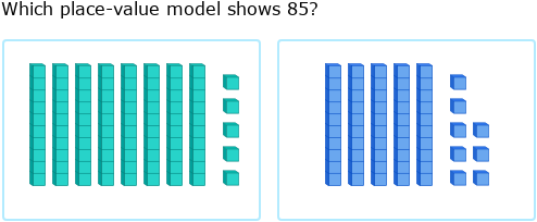 IXL - Place value models - tens and ones (Grade 2 maths practice)