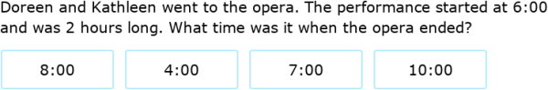 IXL - Elapsed time I (Grade 1 maths practice)