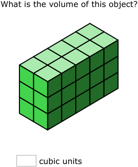 IXL - Volume of figures made of unit cubes (Grade 6 maths practice)