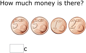 IXL - Count money - 1c, 2c and 5c coins (Kindergarten maths practice)