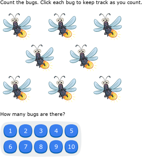 IXL - Learn to count to 10 (Kindergarten maths practice)