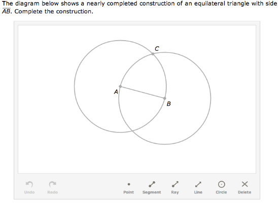 IXL - Construct an equilateral triangle or regular hexagon (Grade 10 maths practice)