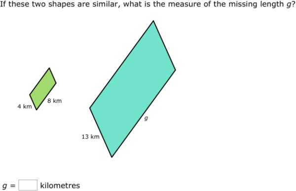 IXL - Side lengths and angle measures of similar figures (Grade 7 maths ...