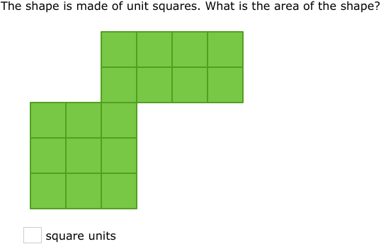 IXL - Find the area of figures made of unit squares (Grade 4 maths ...