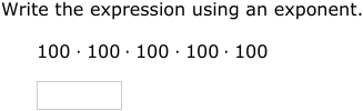 IXL - Write multiplication expressions using exponents (Grade 6 maths ...