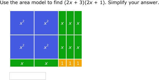 IXL - Multiply two polynomials using algebra tiles (Grade 10 maths ...