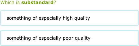 IXL - Words with sub- (Grade 7 English practice)