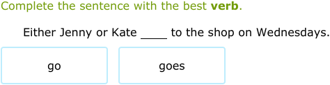 IXL - Use the correct subject or verb – with compound subjects (Grade 4 ...