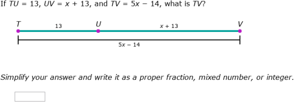IXL - Additive property of length (Grade 10 maths practice)