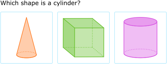 IXL - Cylinders (Preschool maths practice)