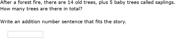 IXL - Addition sentences for word problems - sums up to 20 (Grade 1 ...