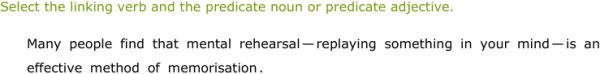 IXL - Identify linking verbs, predicate adjectives and predicate nouns ...