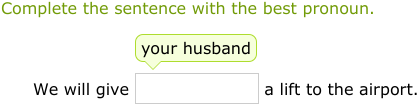 IXL - Replace the noun with a personal pronoun (Grade 3 English practice)
