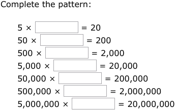 IXL - Multiplication patterns over increasing place values (Grade 5 ...