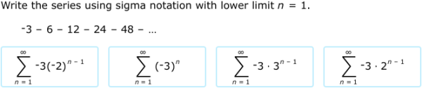 IXL - Introduction to sigma notation (Grade 12 maths practice)