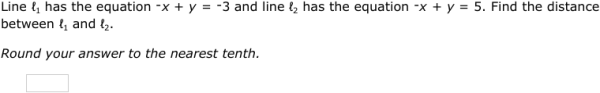 IXL - Find the distance between two parallel lines (Grade 10 maths ...