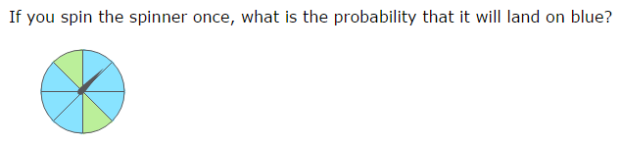 IXL - Find the probability (Grade 4 maths practice)