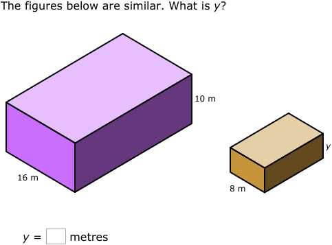 IXL - Similar solids (Grade 8 maths practice)