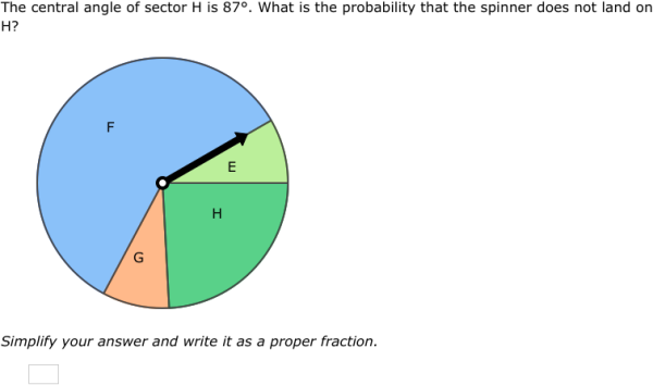 IXL - Geometric probability (Grade 11 maths practice)