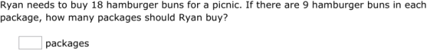 IXL - Division facts to 12: word problems (Grade 5 maths practice)