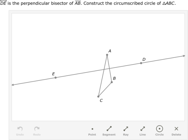 IXL - Construct the inscribed or circumscribed circle of a triangle (Grade 11 maths practice)