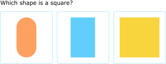 IXL - Squares (Preschool maths practice)
