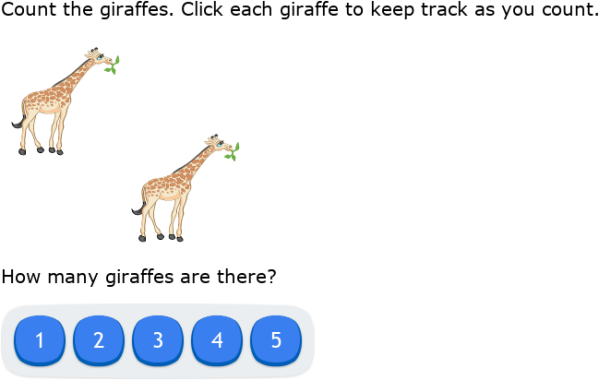 IXL - Learn to count to 5 (Kindergarten maths practice)