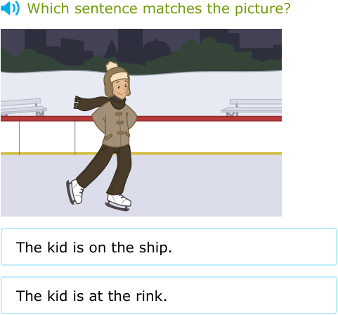 IXL - Choose the short i sentence that matches the picture (Grade 1 ...