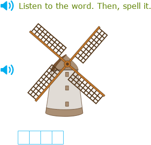 IXL - Spell the short i word (Grade 2 English practice)