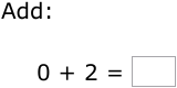 IXL - Adding zero (Grade 1 maths practice)