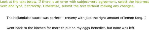 IXL - Identify and correct errors with indefinite pronoun-verb ...