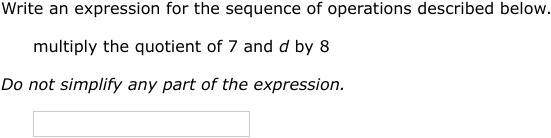 Ixl Write Variable Expressions Grade 9 Maths Practice